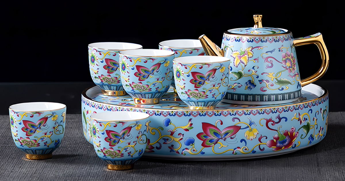 Authentic Chinese Tea Set from China