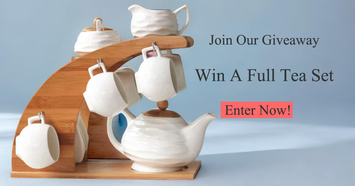 Giveaway: Win A Full Tea Set with Shelf