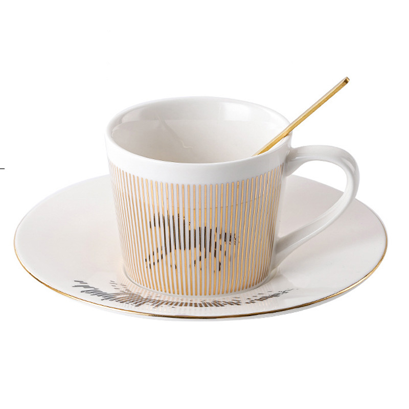 Moving Reflection Tea Cup and Saucer Set Porcelain - Teasetbox.com