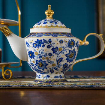 Floral Afternoon Tea Set Bone China Coffee Set - Teasetbox.com
