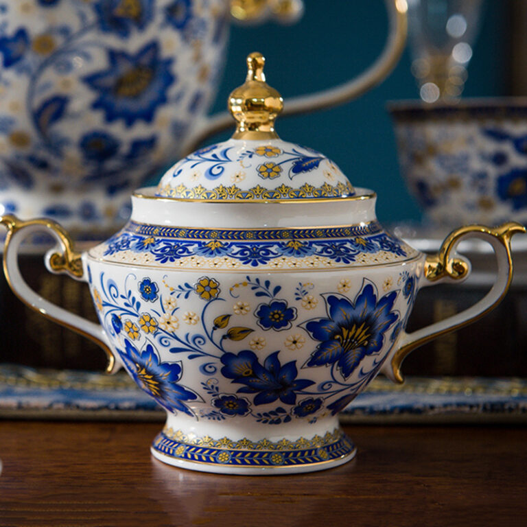 Floral Afternoon Tea Set Bone China Coffee Set - Teasetbox.com