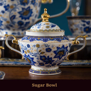 Floral Afternoon Tea Set Bone China Teapot Set - Teasetbox.com