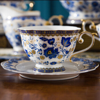 Floral Afternoon Tea Set Bone China Teapot Set - Teasetbox.com