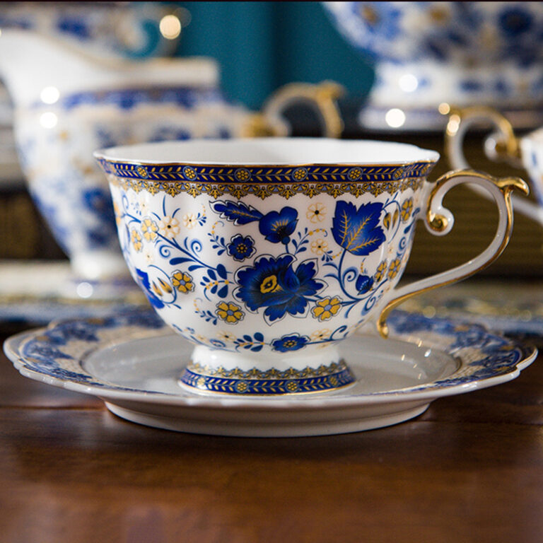 Floral Afternoon Tea Set Bone China Teapot Set - Teasetbox.com