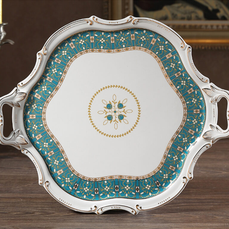 Time Tea Set Serving Tray Bone China | Tea Set Box