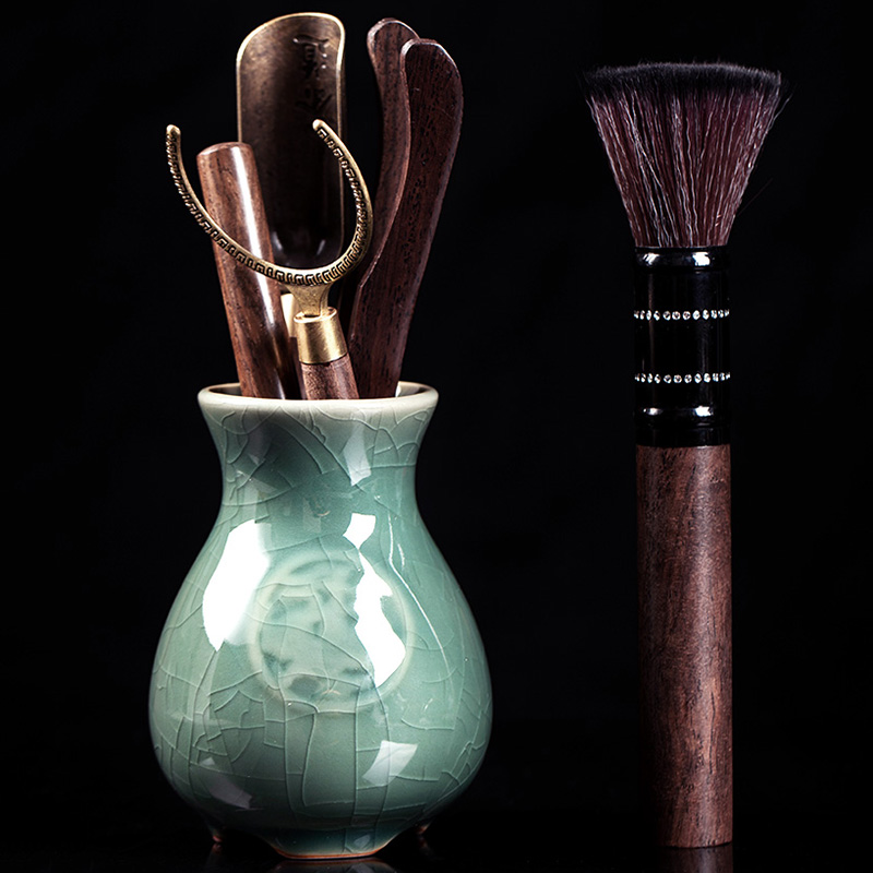 Watermelon Chinese Gongfu Tea Set Jingdezhen Celadon - Teasetbox.com