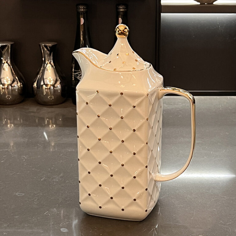 Fashionable Porcelain English Tea Set Modern Teapot Set - Teasetbox.com