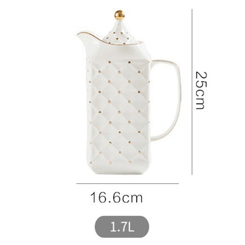 Fashionable Porcelain English Tea Set Modern Teapot Set - Teasetbox.com