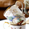 Phoenix Bone China Mug with Lid - Teasetbox.com