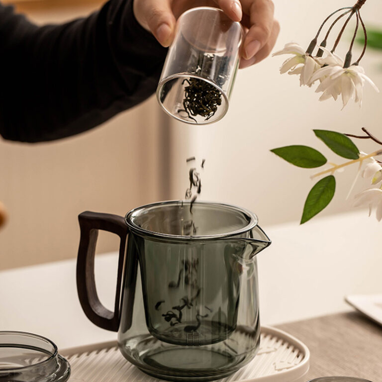 Portable Travel Tea Set Glass with Case - Teasetbox.com