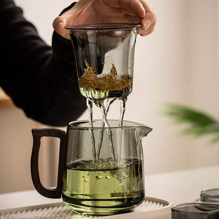 Portable Travel Tea Set Glass with Case - Teasetbox.com
