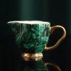 Luxury English Tea Set Porcelain Teapot Set Green - Teasetbox.com