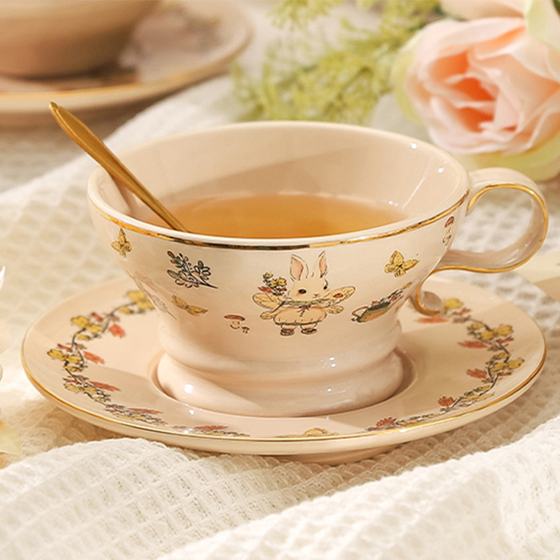 Bunny Tea Set for One Porcelain Teapot Set - Teasetbox.com