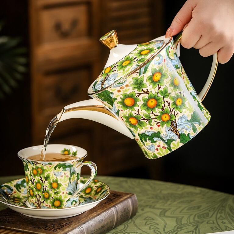 Daisy English Tea Set Bone China Teapot Set - Teasetbox.com