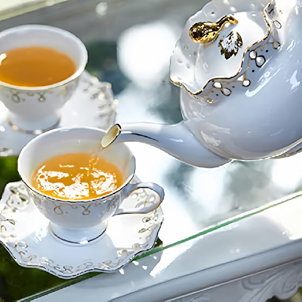 Rustic English Tea Set Porcelain Teapot Set - Teasetbox.com