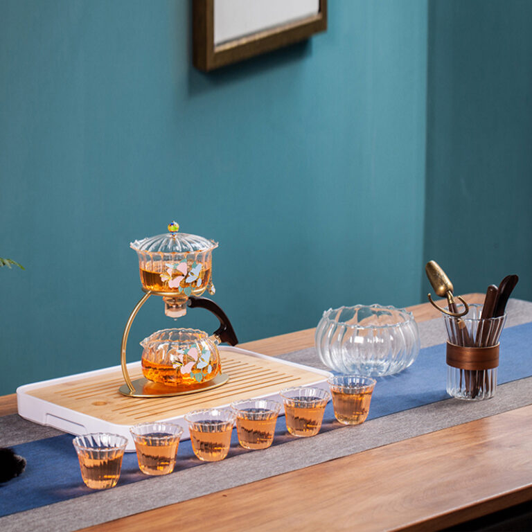 Automatic Tea Set Glass Lazy Tea Service | Tea Set Box