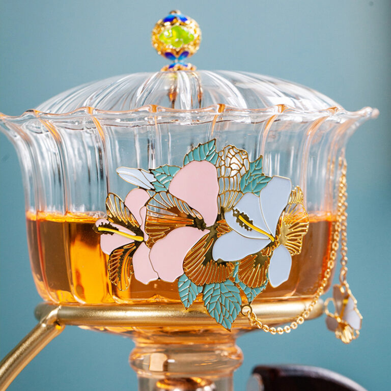 Automatic Tea Set Glass Lazy Tea Service | Tea Set Box