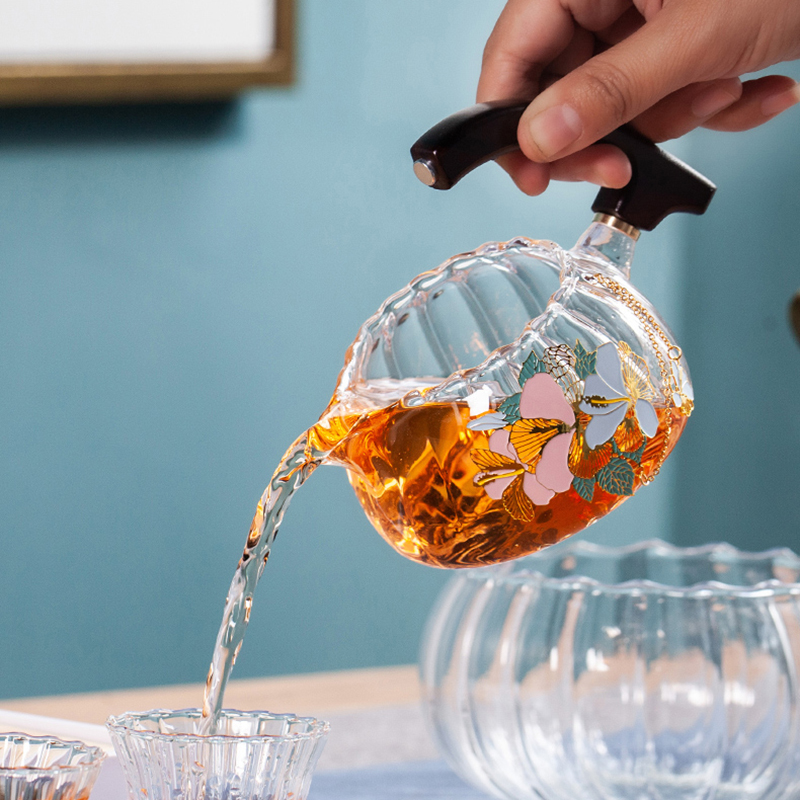 Automatic Tea Set Glass Lazy Tea Service | Tea Set Box