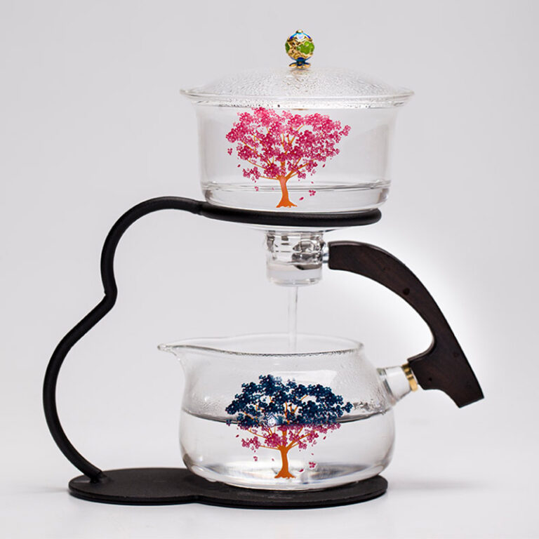 Automatic Tea Set Glass Lazy Tea Service - Teasetbox.com