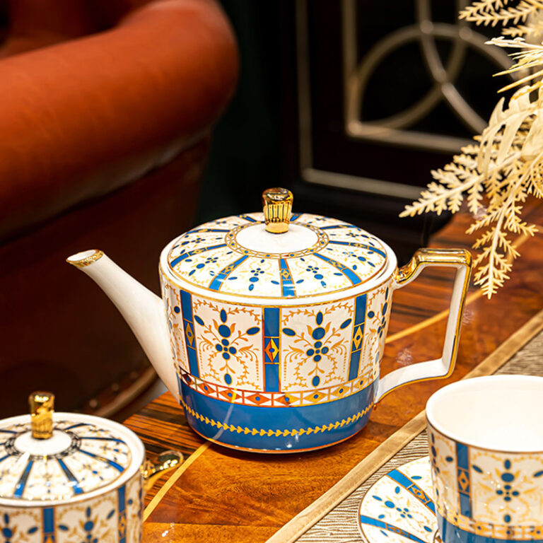 Time English Afternoon Tea Set Bone China Teapot Set - Teasetbox.com